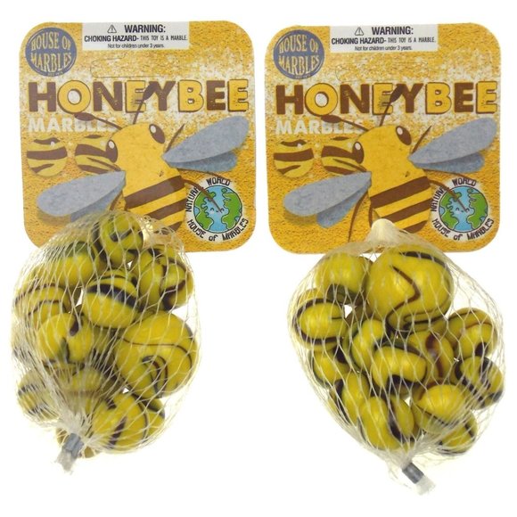 House of Marbles | Toys | House Of Marbles Honeybee Bee Marbles Set 2 ...